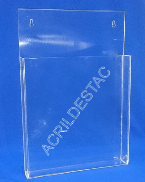 Acrildestac Produtos em Acrílico - Porta Folheto de parede, porta ...